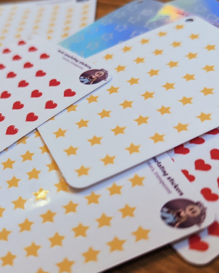 icon reaction sticker sheets – girlinread annotating stickers