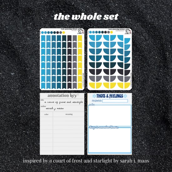 the acotar series book tabs – girlinread annotating stickers