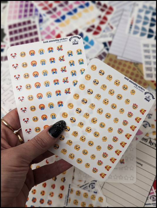 book annotating sticker inspo guide – girlinread annotating stickers